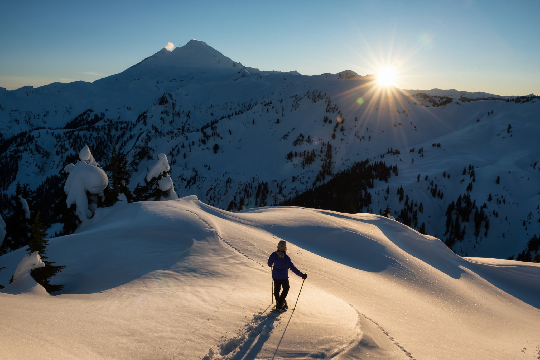Snowshoeing in Lake Louise - This Is Canada